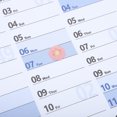 1 set of Wall Hanging Calendar Schedule Planning Calendar Agenda ...
