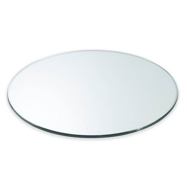 42 Round Clear Tempered Glass Table Top By Spancraft Glass