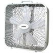 Optimus 20 inch Box Fan - White - Walmart.com