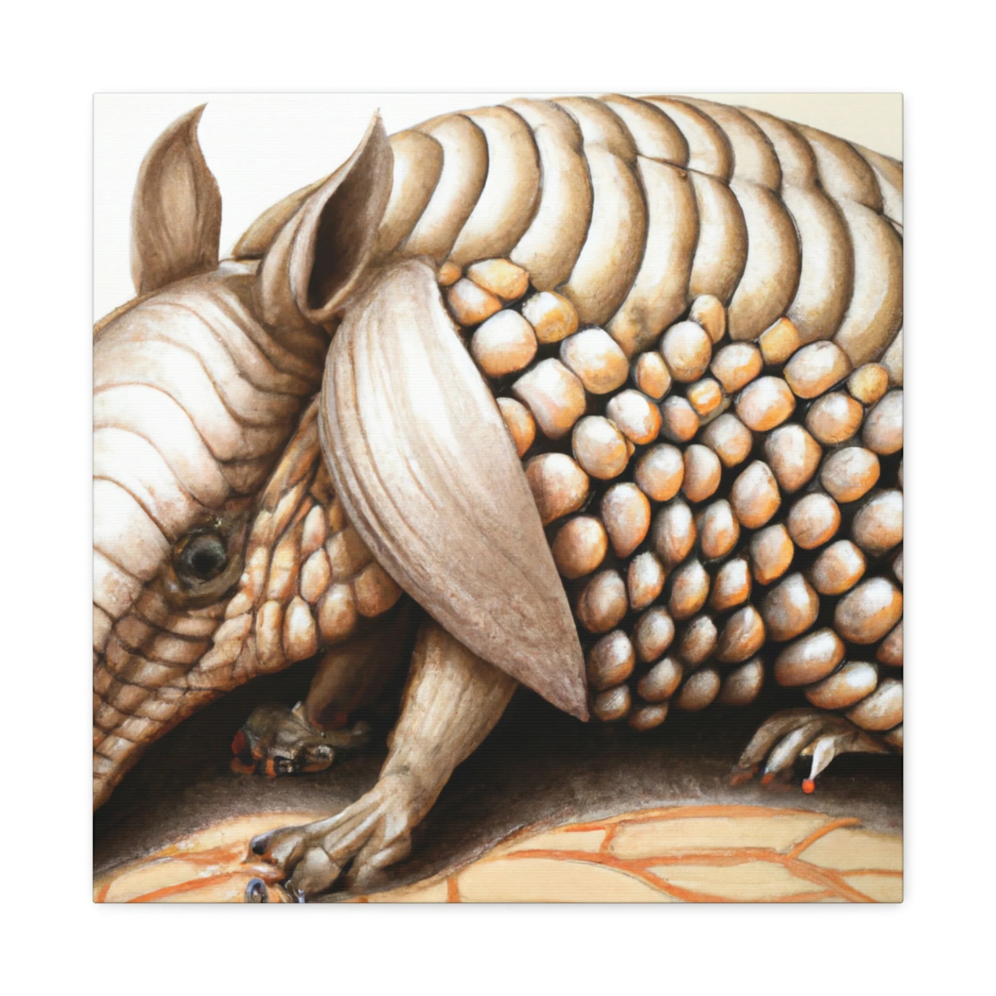 Mystic Armadillo Dreaming - Canvas - Walmart.com