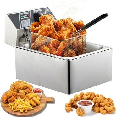 Aroma SmartFry XL 4-Quart Digital Deep Fryer, Stainless Steel - Walmart.com