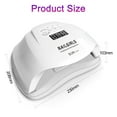 UV Led Nail Lamp NAILGIRLS 54W Nail Dryer Led Lamp for Gel Nails Polish Curing Light with Auto ...