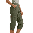 Capri Pants for Women Casual Summer Spring Stretch Straight Leg Cargo ...