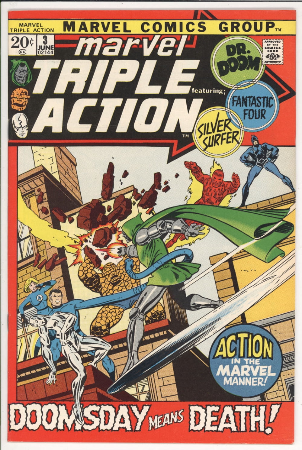 Marvel Triple Action #3 Comic Book - Walmart.com