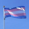 Transgender Trans Flag 35.4 X 59 inch Transgender Pride Flag Polyester ...