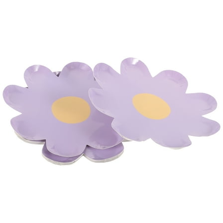 Weddingstar Large Round Disposable Paper Party Plates - Floral Garden ...