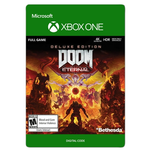 Doom Eternal: Deluxe Edition, Bethesda Softworks, Xbox [Digital ...