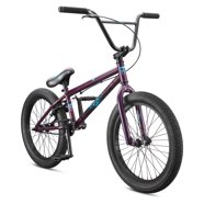 Mongoose Grid Mag 20-Inch BMX Freestyle Bike, Single Speed, Silver ...