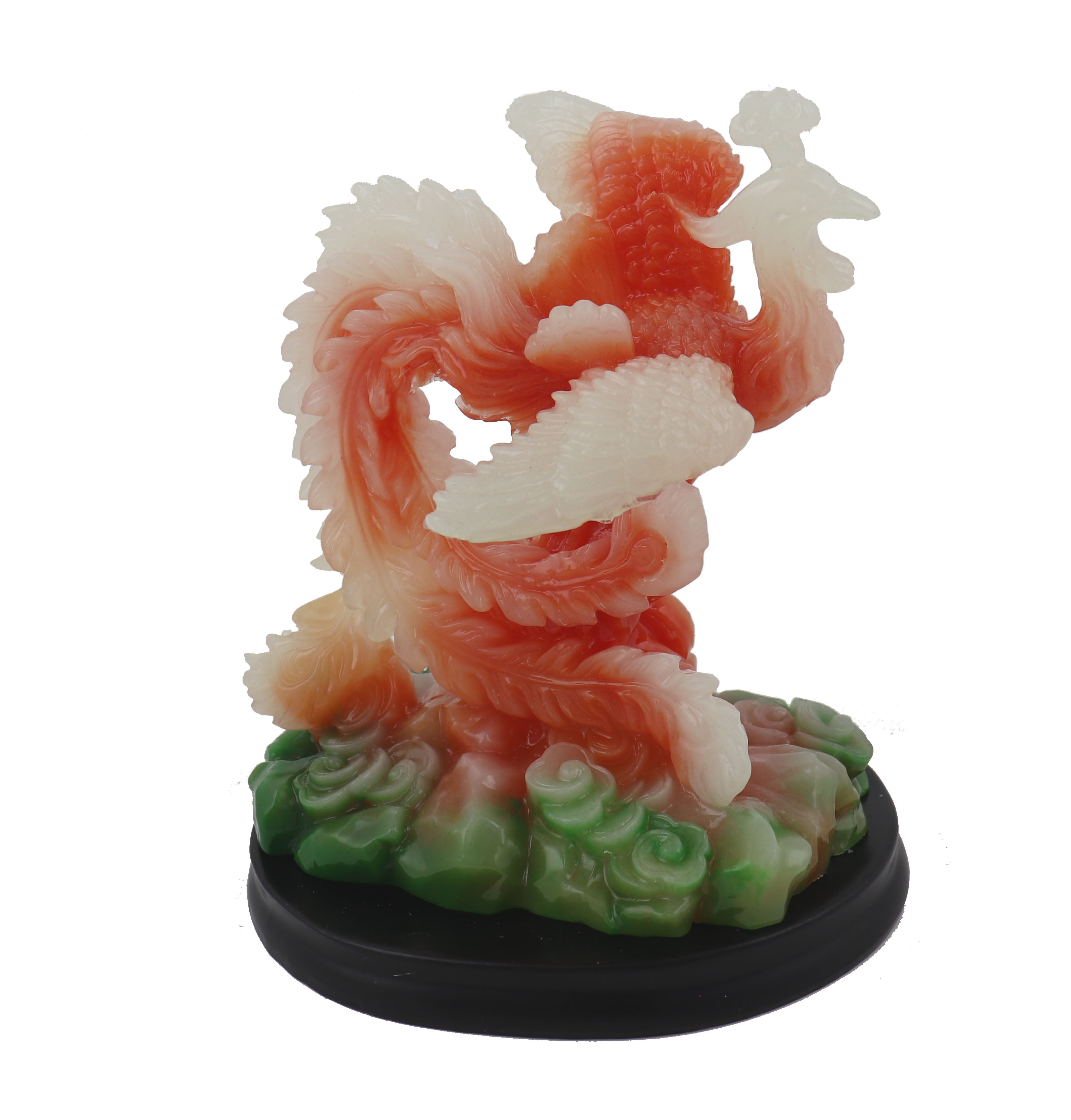 Feng Shui Colorful Phoenix Statue - Walmart.com