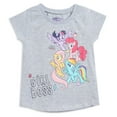 My Little Pony Big Girls 3 Pack T-Shirts Toddler to Big Kid - Walmart.com