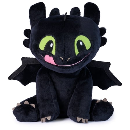 Dreamworks Dragons How to Train Your Dragon Toothless Plush Toy, 8 ...