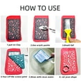 3 Pcs Love-Heart Silk Screen Stencils Snowflake Reusable Silkscreen ...