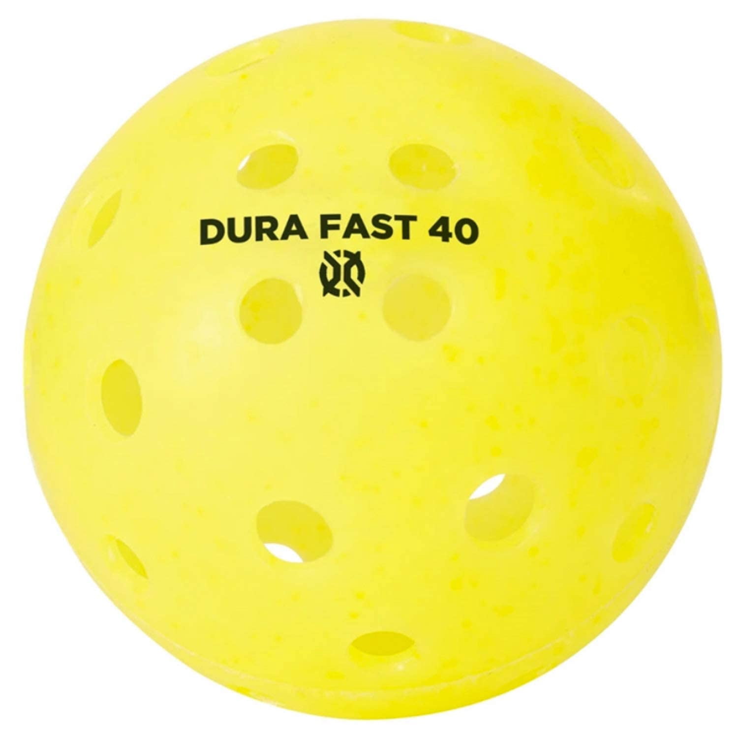 Dura Fast 40 Pickleballs | Outdoor Pickleball Balls | Yellow | Pack of ...