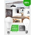 300 Watt Equivalent Light Bulb, 33W LED Light Bulb E26 Daylight 5000K ...