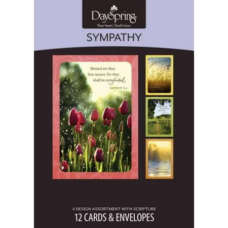 Dayspring Cards 74691 Card Boxed Sympathy Serenity - Walmart.com