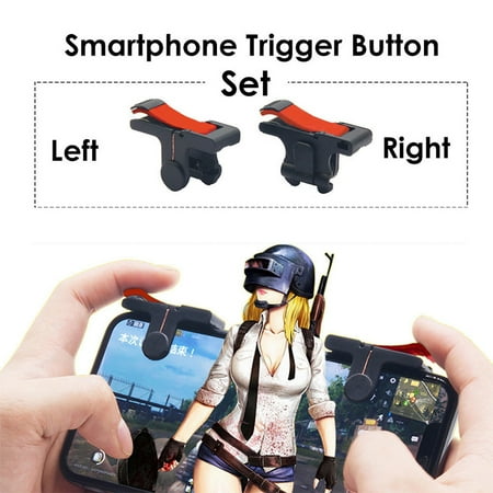 Gaming Trigger L1R1 Mobile Phone Aiming Fire Button Shooter Controller for PUBG | Walmart Canada