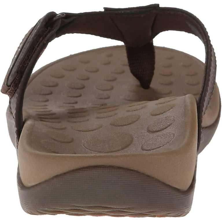 Vionic Ryder Chocolate Orthaheel Men's Sandal Based On 23 Reviews Shop ...