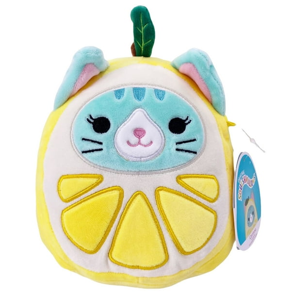 Squishmallow 8" Corinna The Cat as Lemon - Soft and Squishy Stuffed ...