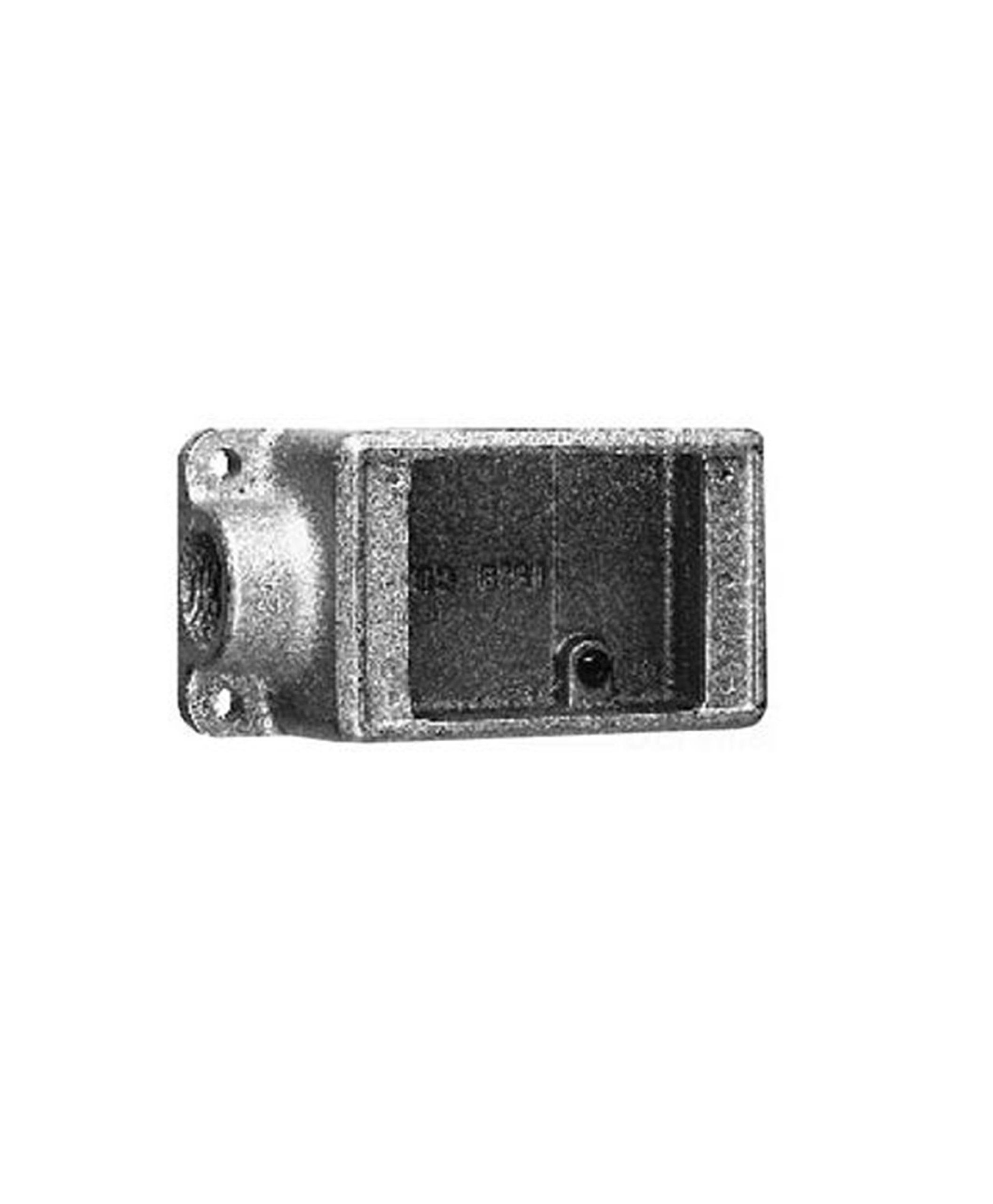 Crouse-Hinds FS2 3/4 In Dead End Cast Device Box; 1 Gang, Type FS ...