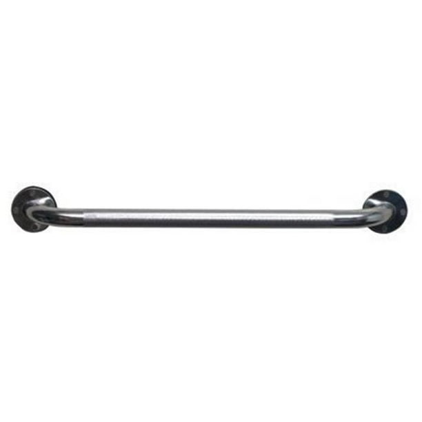 24 Inch Institutional Steel Knurled Grab Bar - Walmart.com - Walmart.com