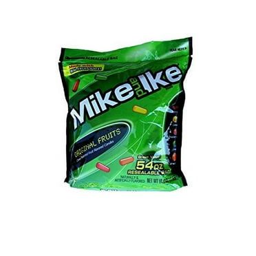 Mike and Ike Chewy Assorted Fruit Flavored Candies, 54 Ounce - Walmart.com
