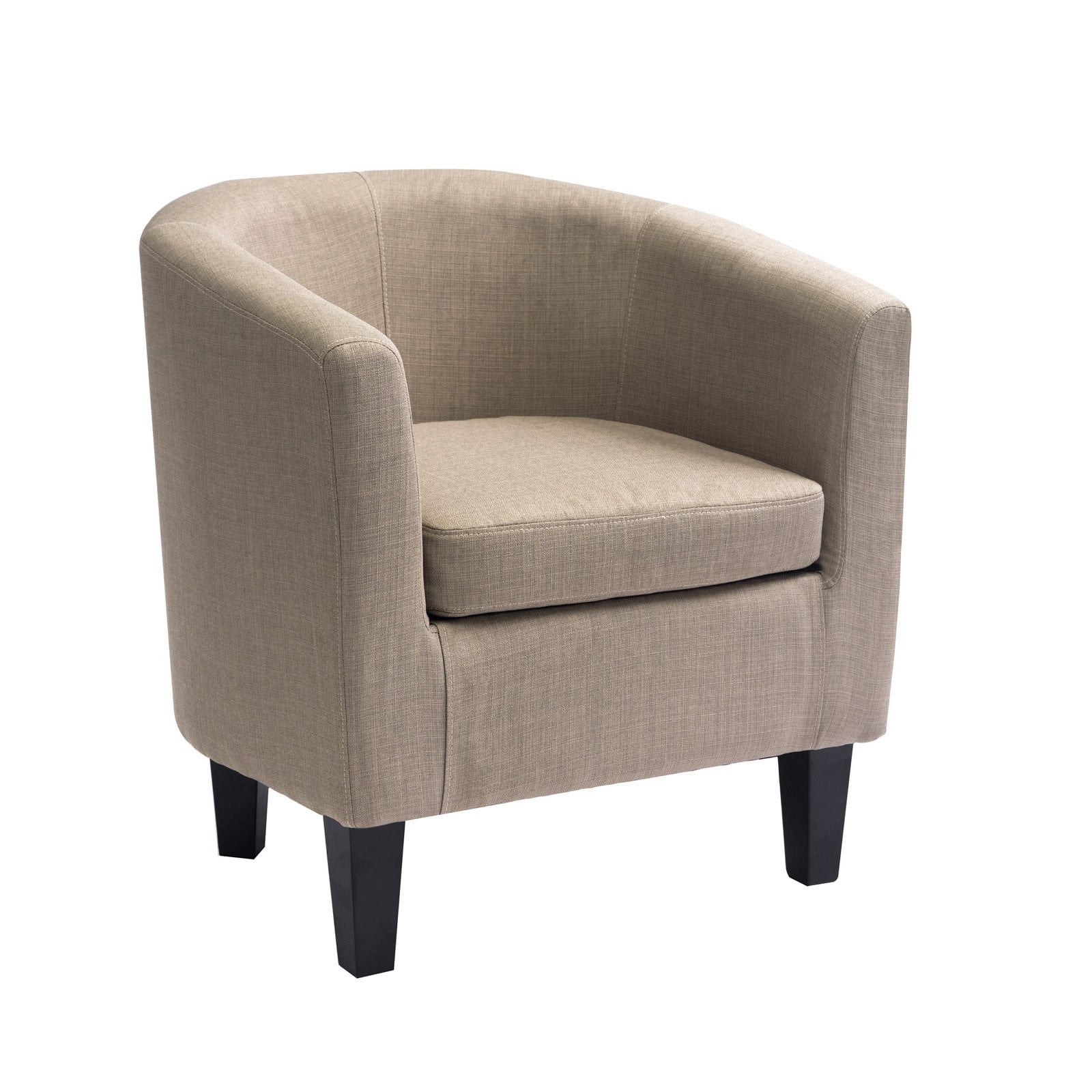Antonio Tub Chair in Fabric - Walmart.com