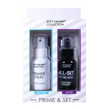 CITY COLOR Collection Primer & Matte Setting Spray Set (6 Pack ...