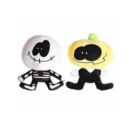 Pumpkin Man Skeleton Man Plush Doll | Walmart Canada