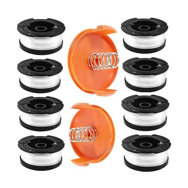 Dww-compatible Avec Bobine Fil Coupe Bordure Pour Black Et Decker Coupe-bordures, 8 Bobine De ...