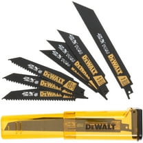 DeWaltï¿½ï¿½ Reciprocating Saw Blade Kit 8 pc Pack - Walmart.com