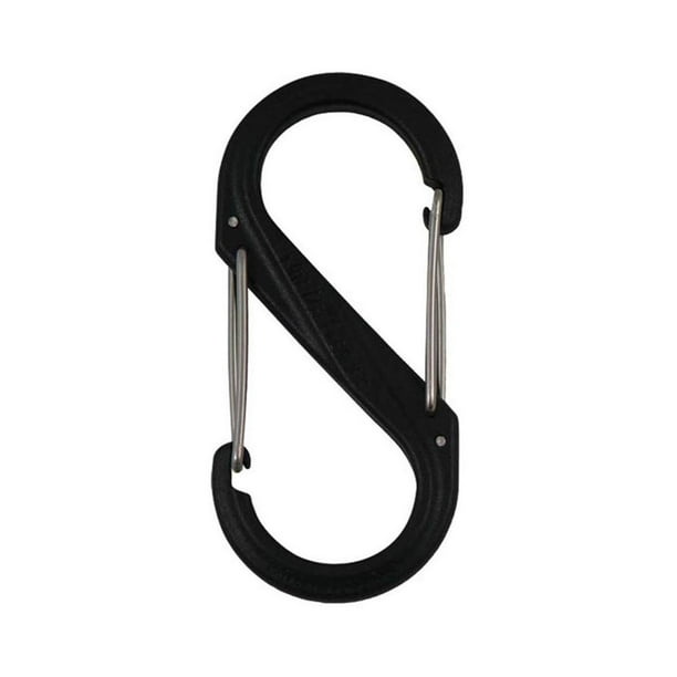 NITE IZE S-BINER PLASTIC SIZE #2 - BLACK/BLACK GATES - Walmart.com
