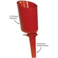 More Birds Quick-Release Bird Seed Scoop and Funnel, Red Plastic ...