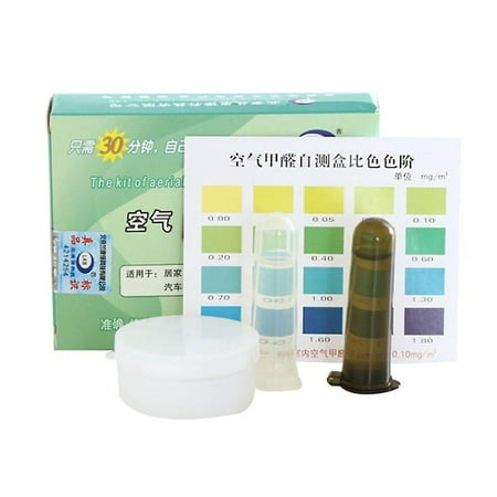 1 Set Household Air Formaldehyde (hcho) Tvoc Diy Test Detection Kit ...