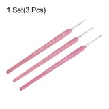 Uxcell 3pcs Detail Paint Brushes 10mm Nylon Miniature Painting Brush ...