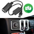 Cigarettes Lighters Adapter USB 5V to 12V Car Cigarettes Lighters ...
