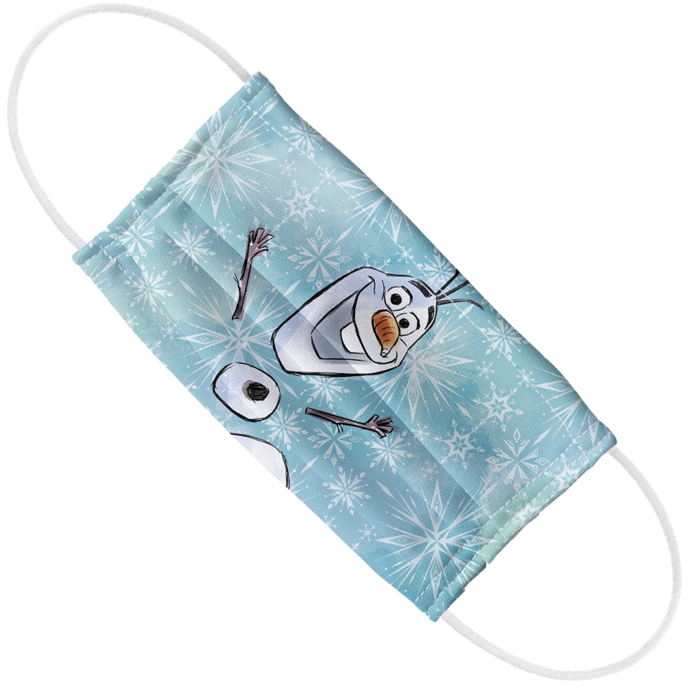 Frozen Olaf 2-Ply Reusable Cloth Face Mask Covering, Unisex - Walmart.com