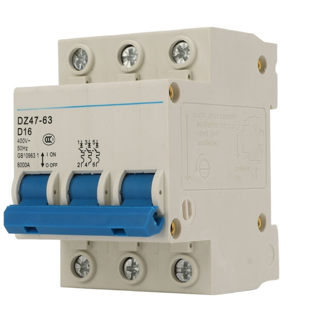 Disyuntor P, disyuntor miniatura, disyuntor automático de llama, disyuntor de riel DIN ...