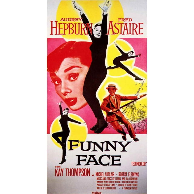 Funny Face Movie POSTER 11" x 17" Style B - Walmart.com