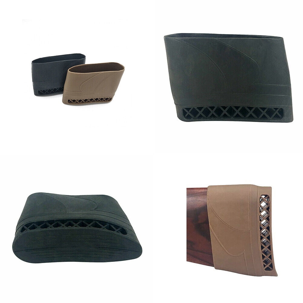 US 1-2 Pcs Black Gun Recoil Pad Slip on Rifle Shotgun Buttstock ...