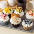 50pcs Ramadan Festival Oven Resistant Baking Cupcake Liners - Paper ...