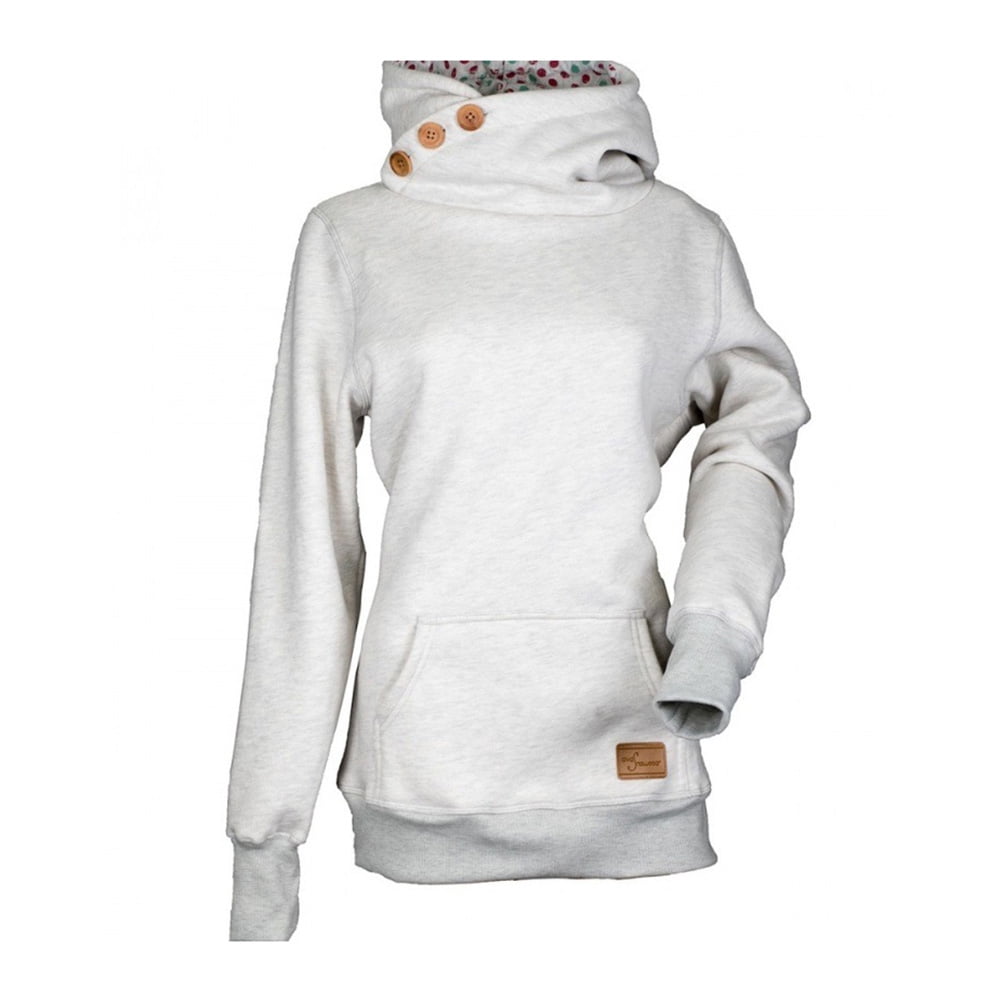 Click here for Tinksky Hoodies For Women Womens Long Sleeve Funne... prices