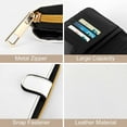 7.8 X 4.3 In Multi-Functional Leather Wallet Durable Soft And ...
