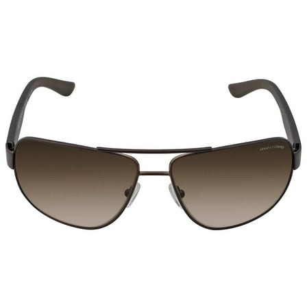 Armani Exchange AX 2034S Metal Unisex Aviator Sunglasses Matte Black ...