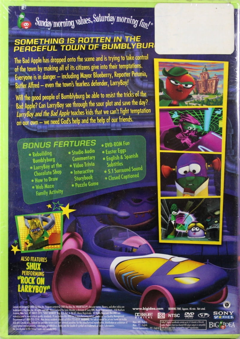 Veggietales Larryboy And The Bad Apple