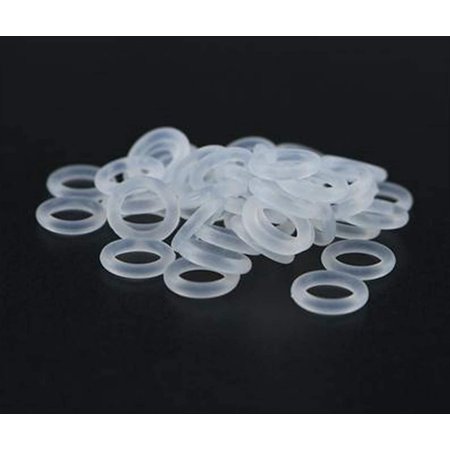 Keycap MX Rubber O-Rings 110Pcs Opener Dampeners Dark Black Clear ...