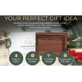 Black Walnut 3 piece Cutting Boards with black walnut stand - Walmart.com