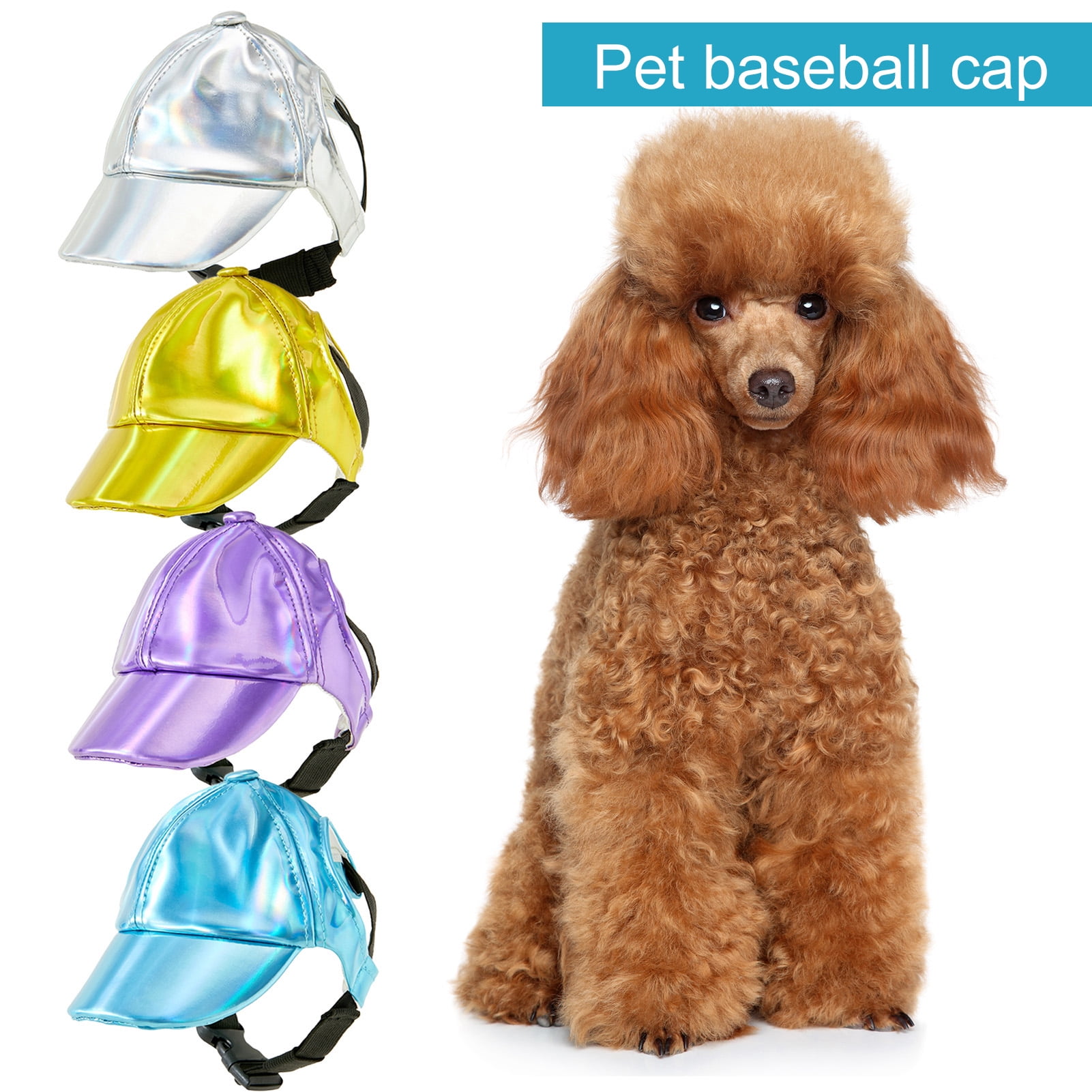 opvise Pet Sun Hat Adjustable Sweat Absorption UV Resistant Friendly to ...