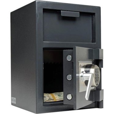 Tracker Safe DS201414-ESR Electronic Lock Depository Safe, Textured Black - 20 x 14 x 14 in ...