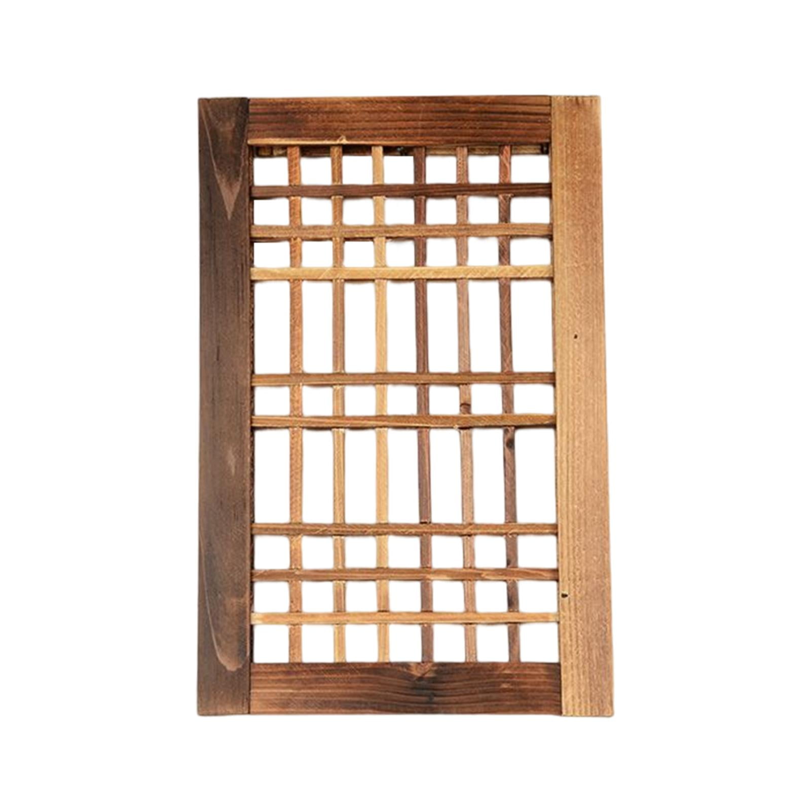 Wooden Windows Grill Design
