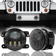 Sunpie (2pcs/set) 4 inch RGBW LED Fog Lights for 2018-2024 Jeep ...